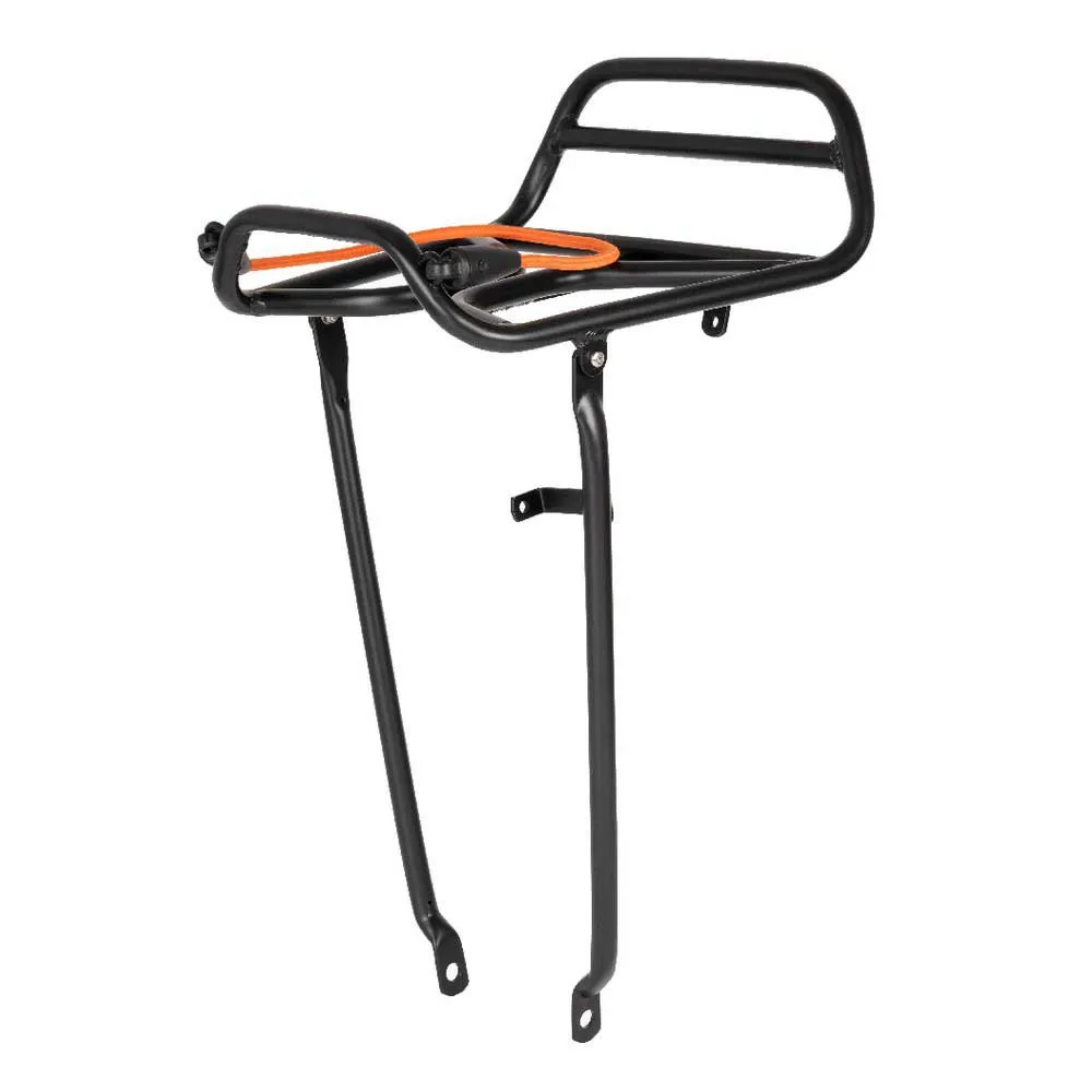 Atranvelo Cargo City front pannier rack, Silver | Bikeinn