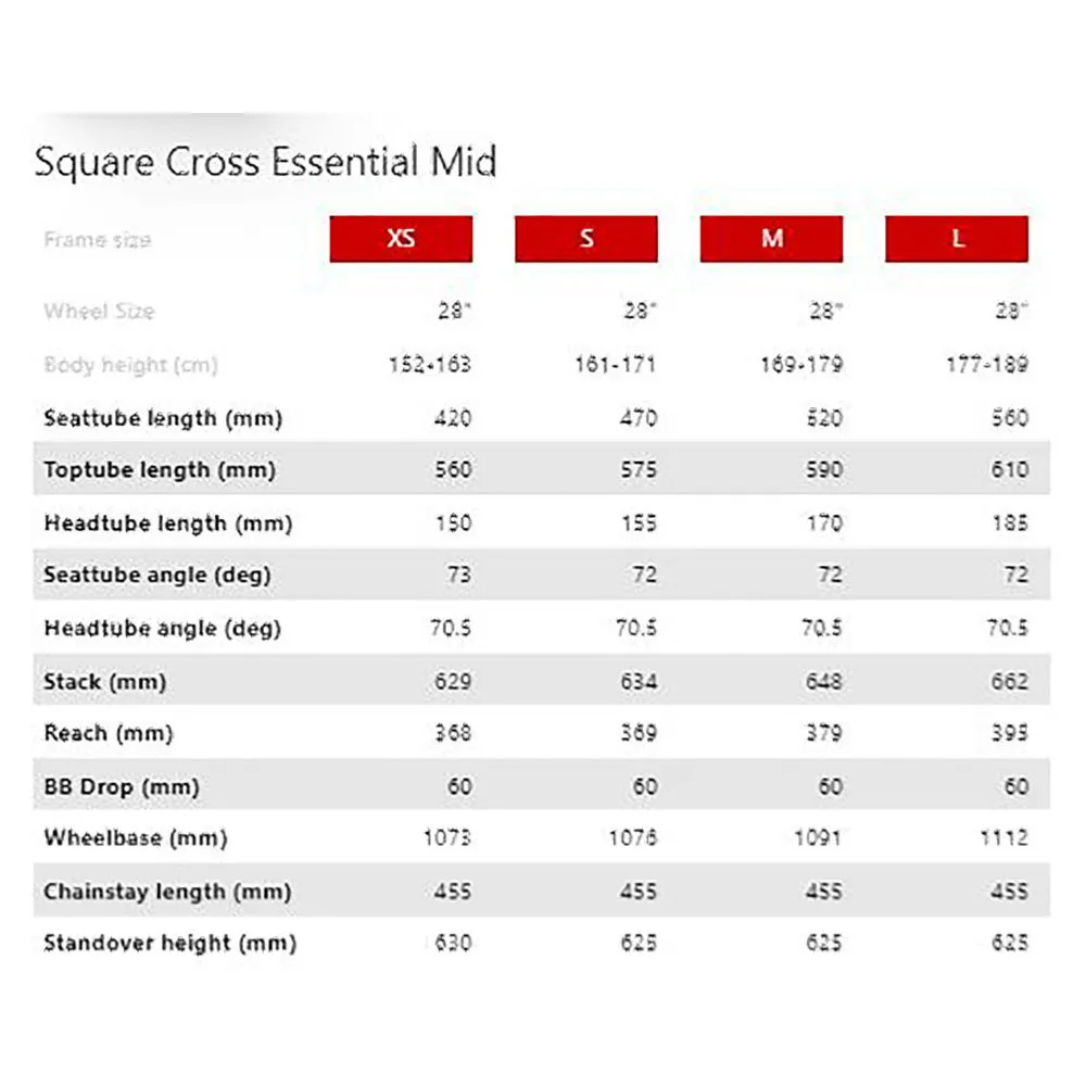 GHOST Square Cross Essential Mid 2023 bike, Silver | Bikeinn