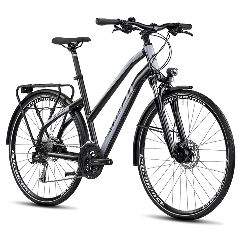 GHOST Square Trekking Essential Mid 2023 Bike, Silver | Bikeinn