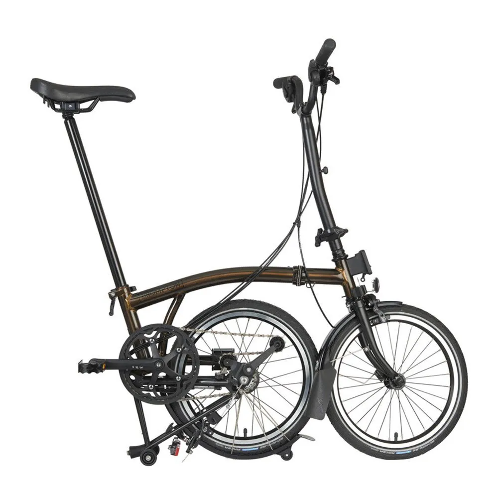 Brompton Low Handlebar foldecykel Søvfarvet | Bikeinn Bycykler