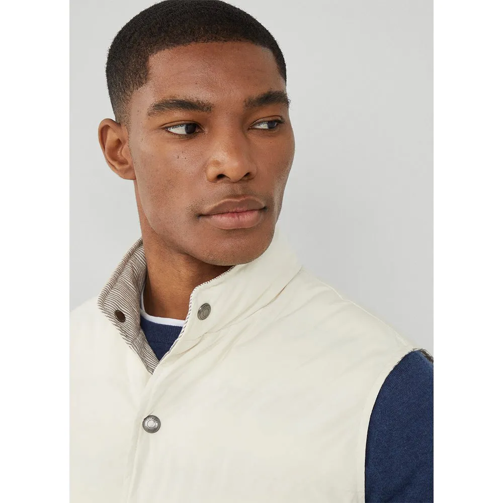 Hackett Reversible Vest Beige | Dressinn