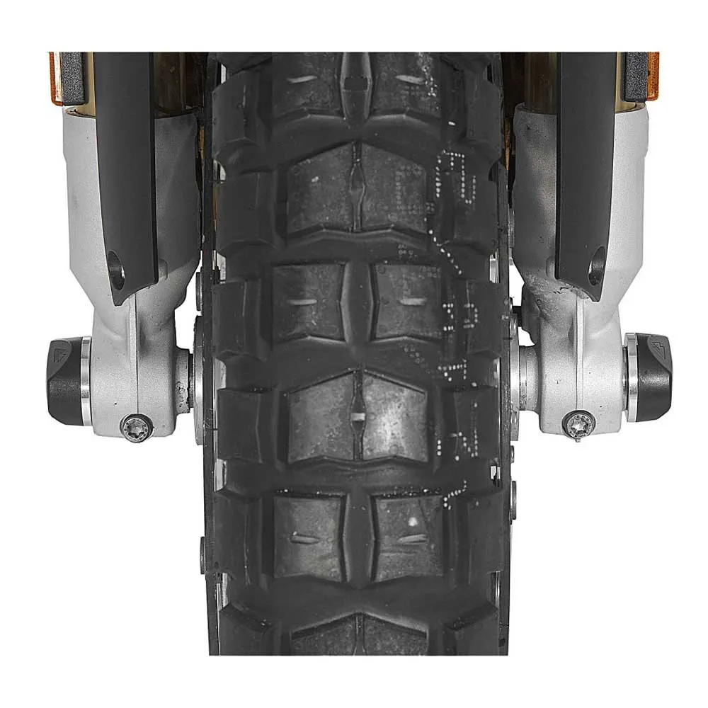 Touratech BMW R1250GS/R1200 GS Wheel Axle Protector Silver| Motardinn