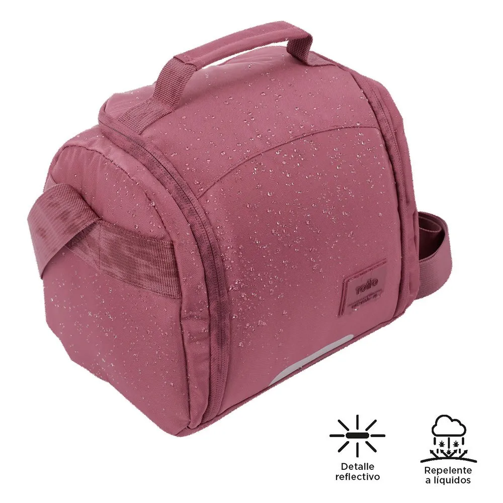 Totto Lonchera Grafito Rosa | Dressinn