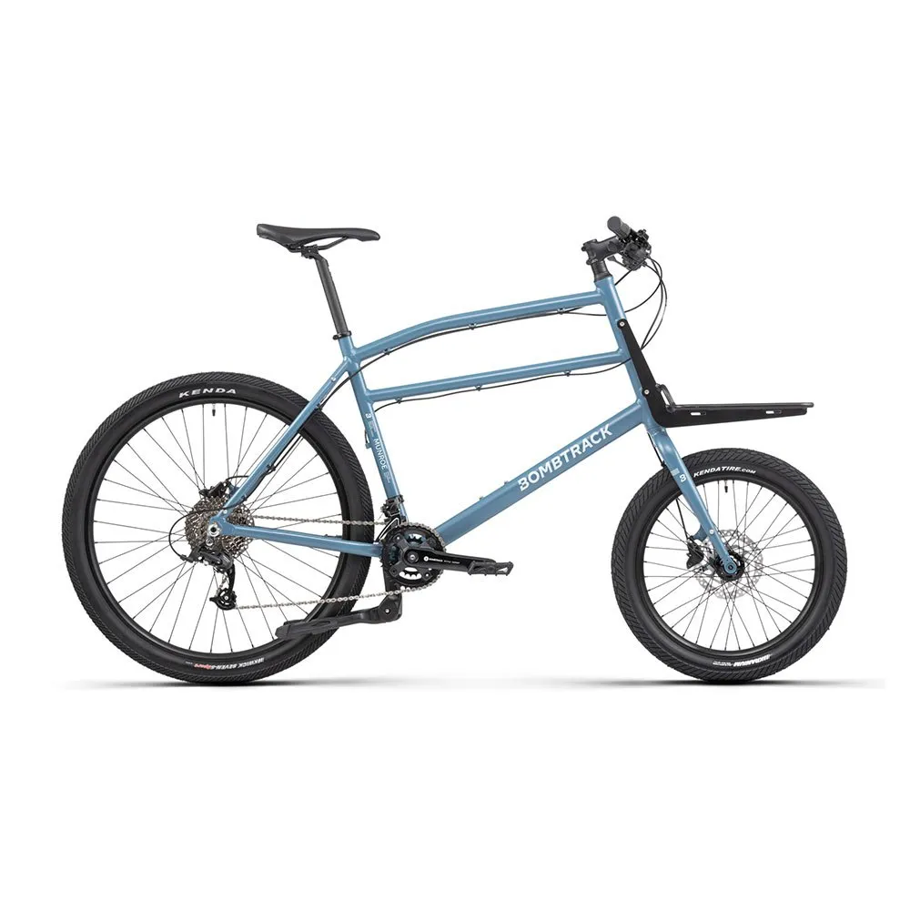 Bombtrack Munroe Cargo cykel, Silver | Bikeinn