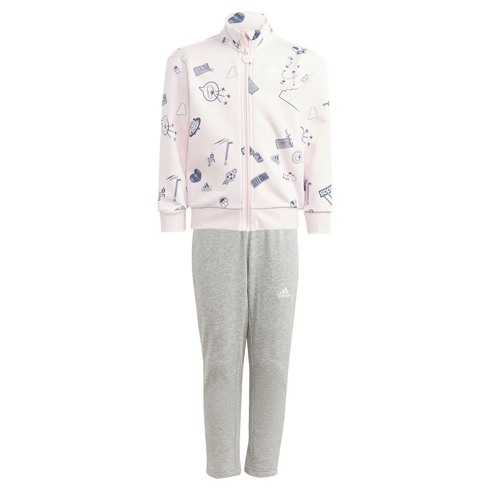 adidas Brand Love Tracksuit Pink | Dressinn