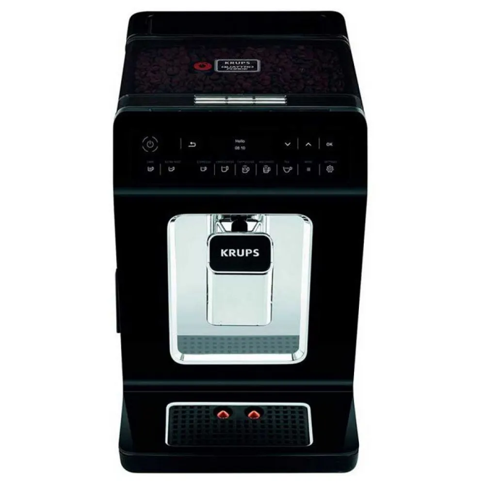 Krups Superautomatic Coffee Machine Refurbished Black | Techinn
