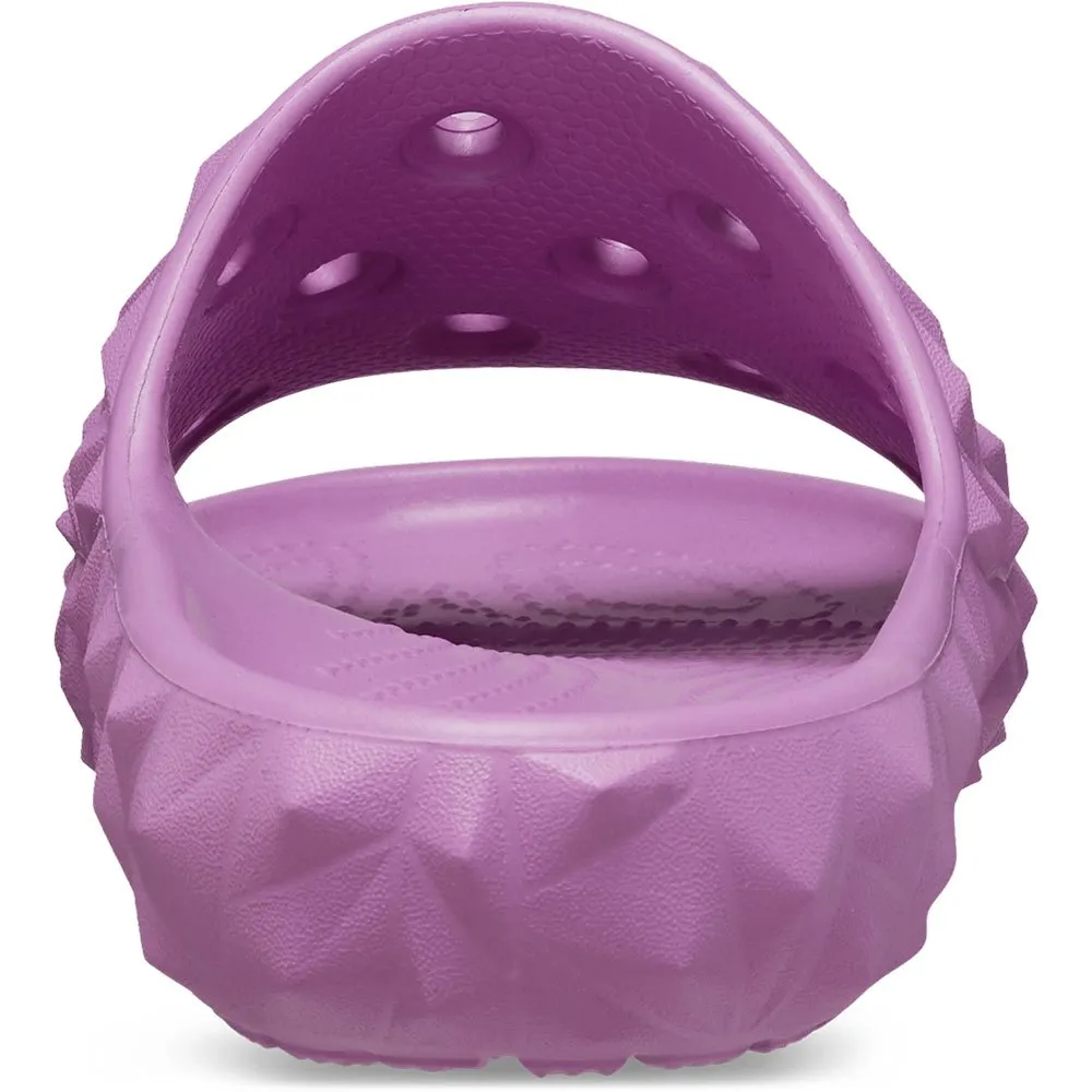 Crocs Classic Geometric v2 Slides Purple | Dressinn