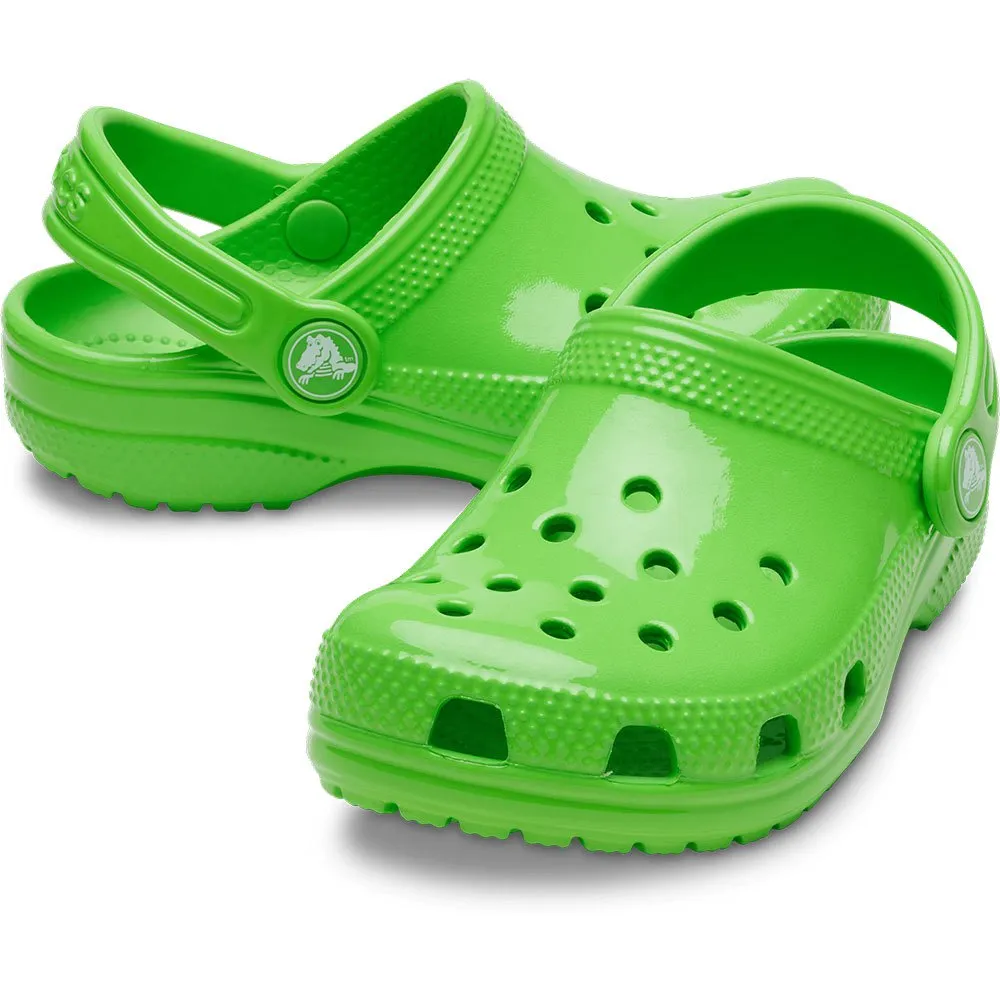 Crocs Classic Neon Highlighter Clogs Green | Dressinn