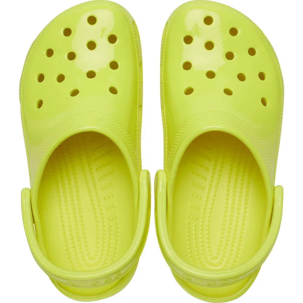 Crocs Classic Neon HL Clogs Yellow | Dressinn