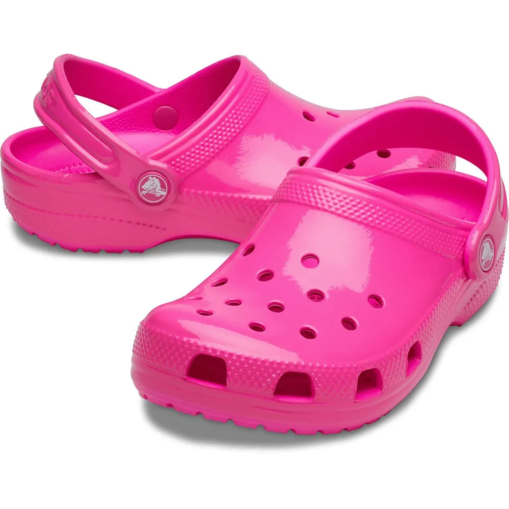 Crocs Classic Neon HL Clogs Pink | Dressinn