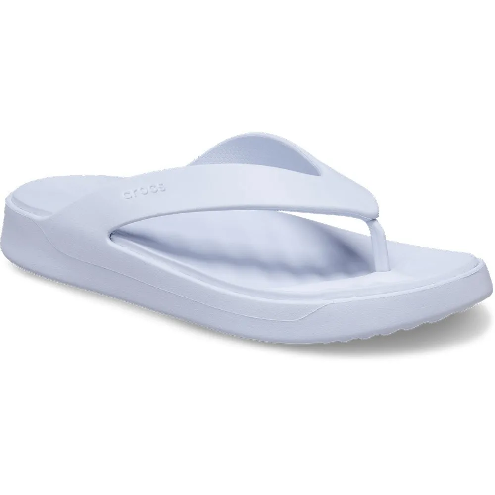 Crocs Getaway Flip Flops White | Dressinn