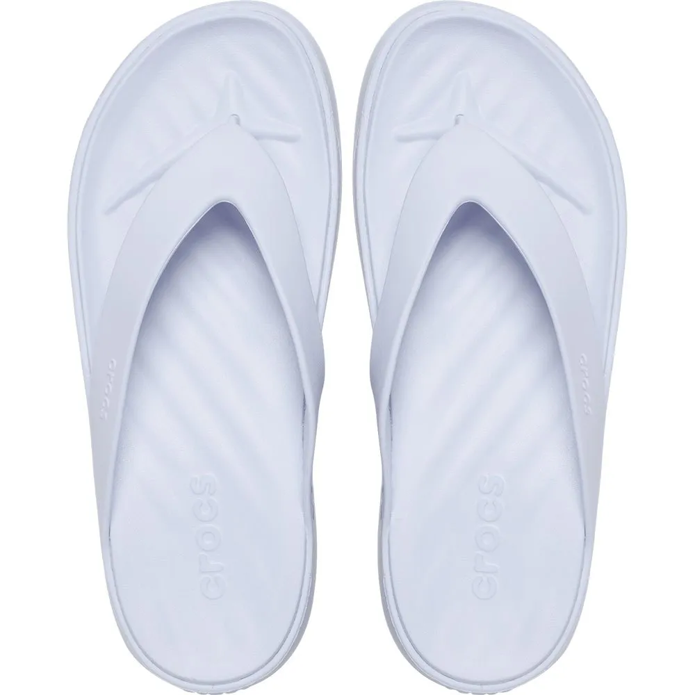 Crocs Getaway Flip Flops White | Dressinn