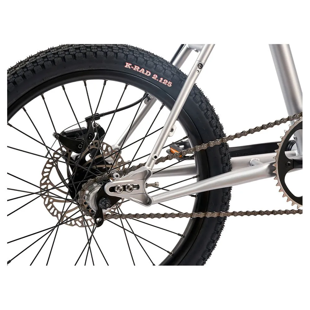 Cinelli Tutto Mini urban bike frame, Silver | Bikeinn