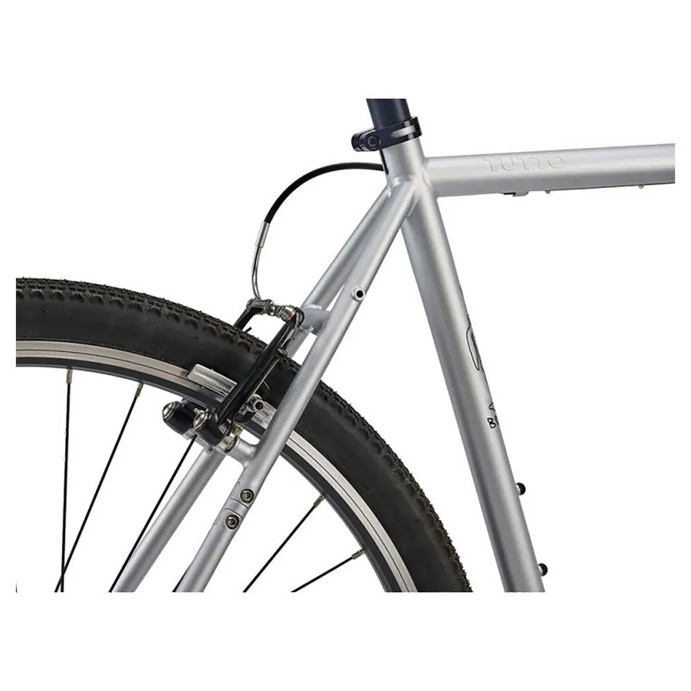 Cinelli Tutto Plus urban bike frame, Silver | Bikeinn