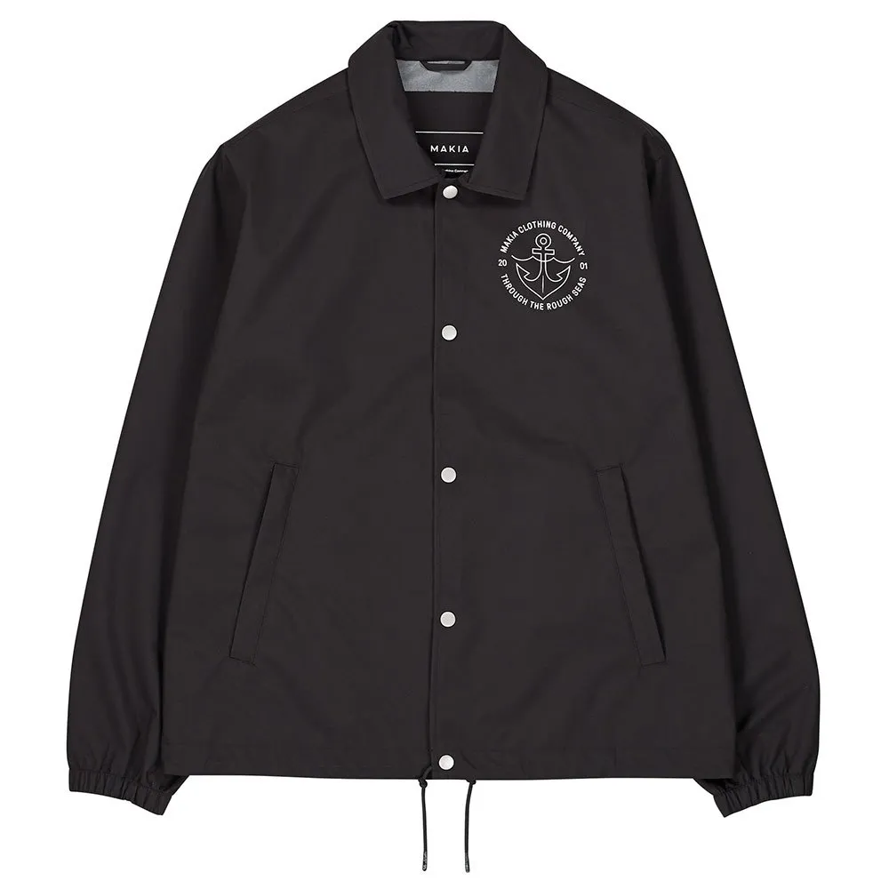 Makia Hook Rain Jacket Black | Dressinn