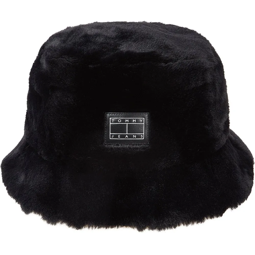 Tommy hilfiger Sombrero Bucket Fuzzy Rev Negro | Dressinn