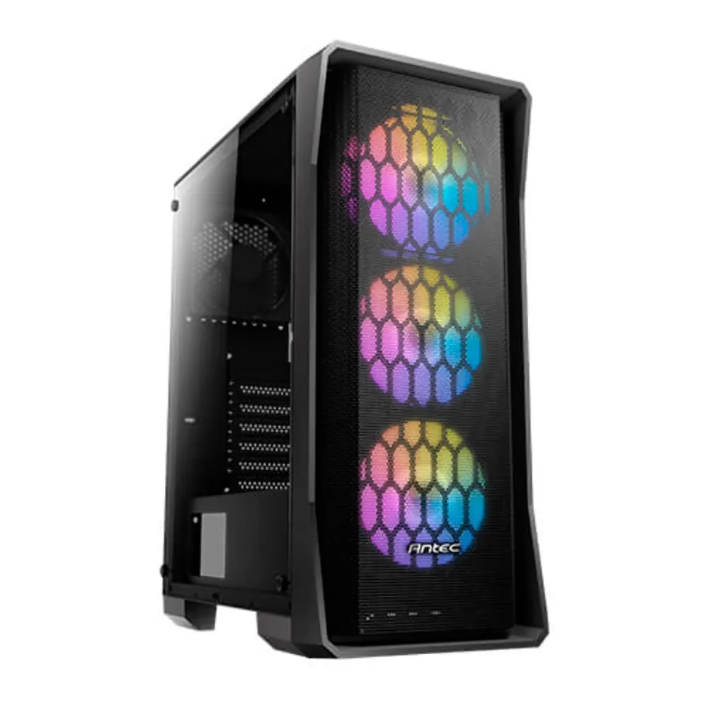 Antec Caja torre PC NX360 ARGB Negro | Techinn