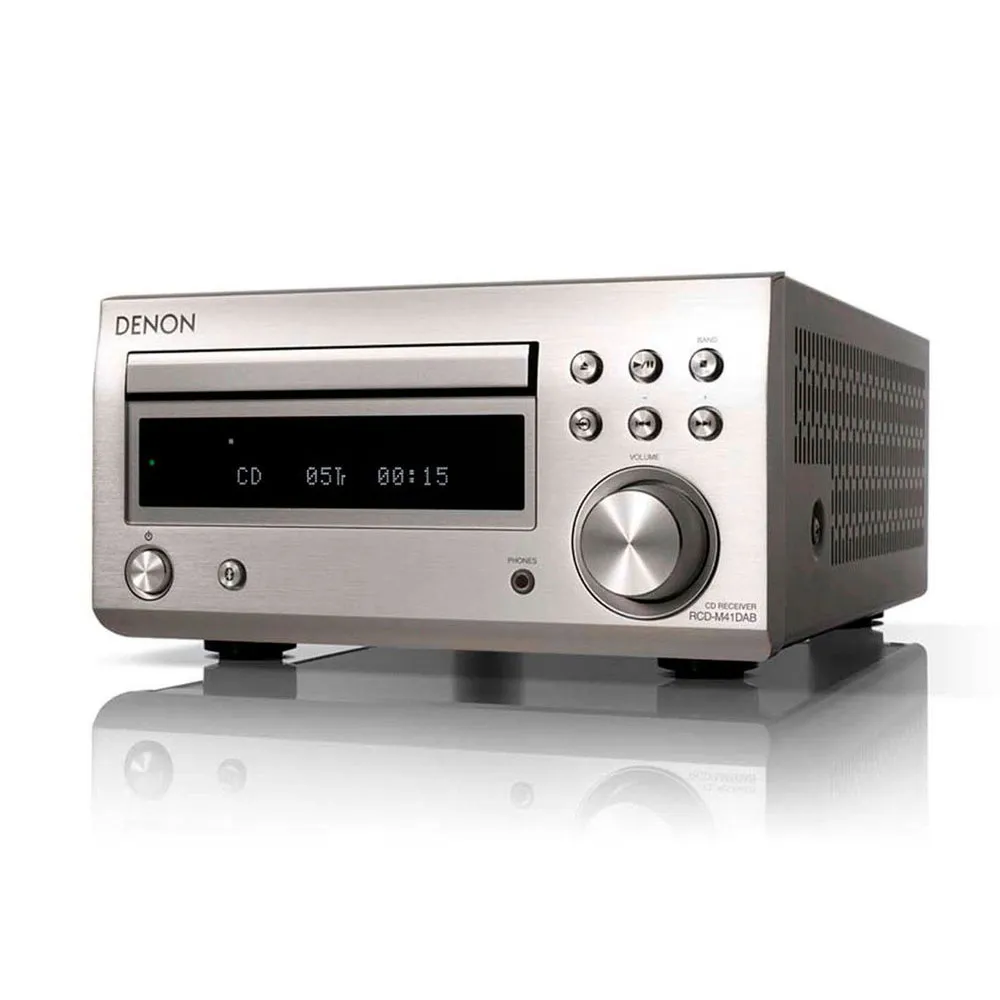 Denon DMA 41 micro hi-fi Silver | Techinn