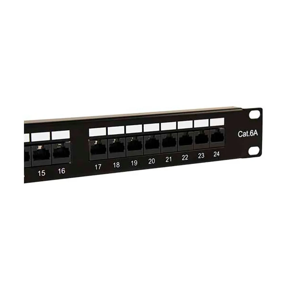 2lan 19´´ Cat 6A 24 UTP Patch Panel Silver | Techinn