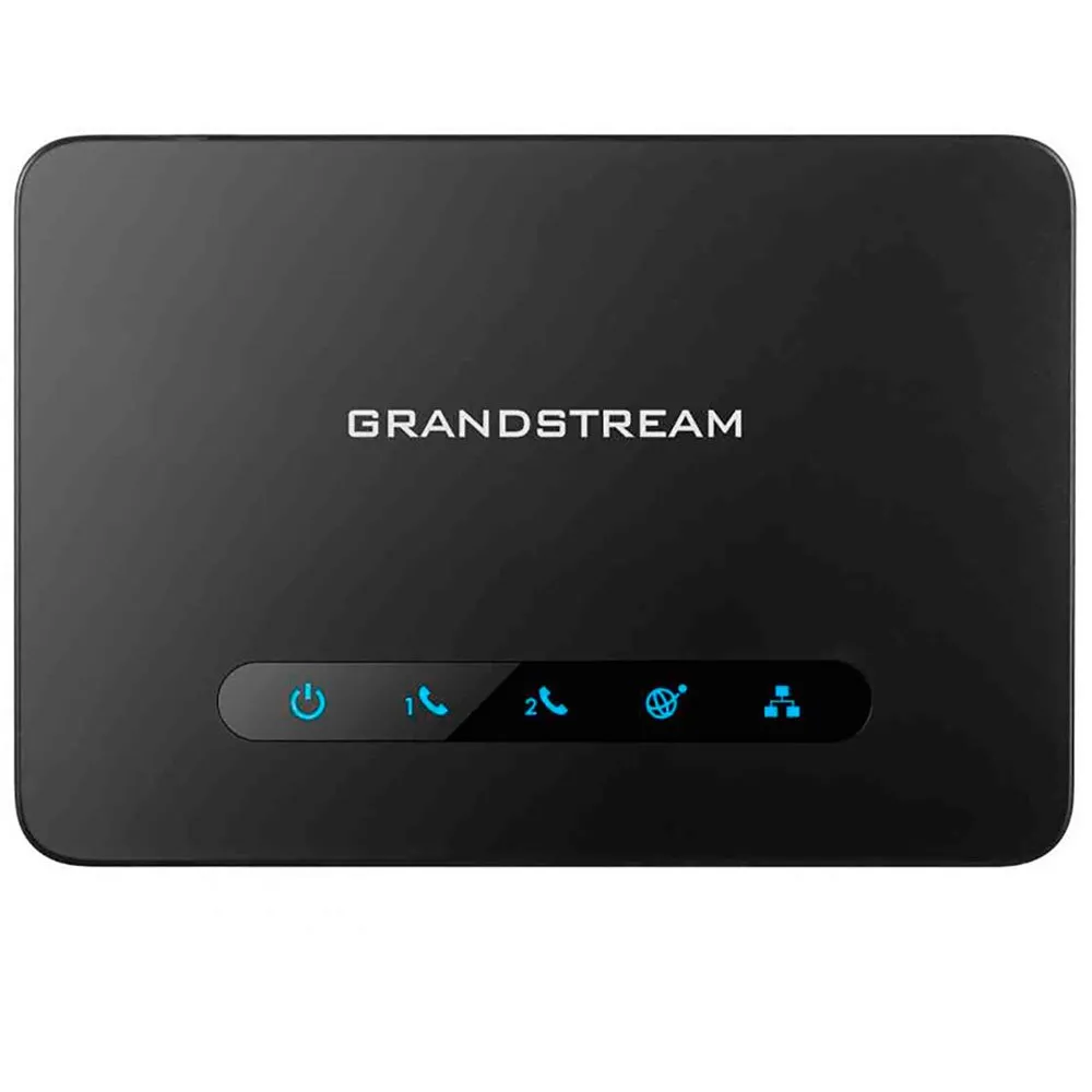 Grandstream Passerelle ATA HT812 2FXS-1ETH Clair | Techinn