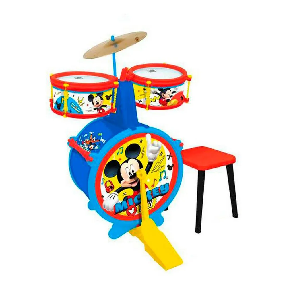 Reig musicales Bateria Sencilla Con Banqueta Multicolor | Kidinn