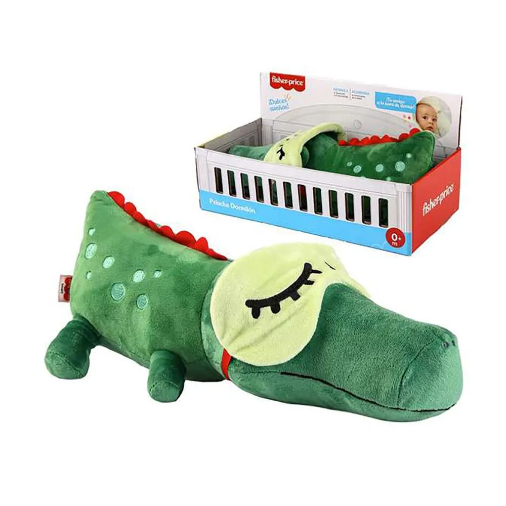 Reig musicales Juguete Musical Fisher Price Cocodrilo Dormilón 30 cm ...