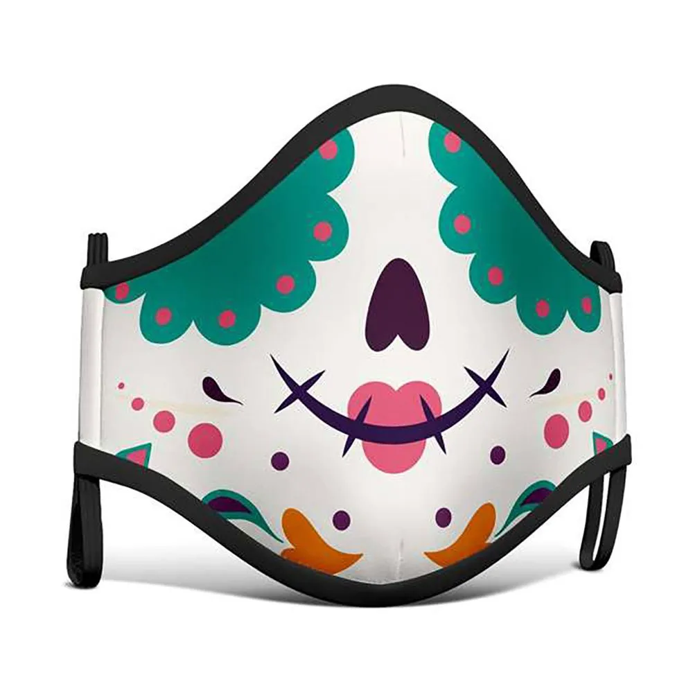 Viving costumes Catrina Hygienic Mask Multicolor | Waveinn