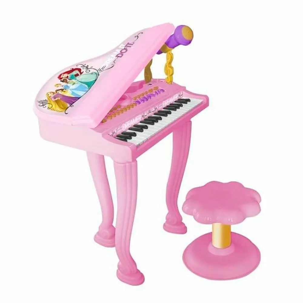 Reig musicales Piano Cola Mit Disney-Prinzessin Bancha 63x41x32 Cm Rosa ...