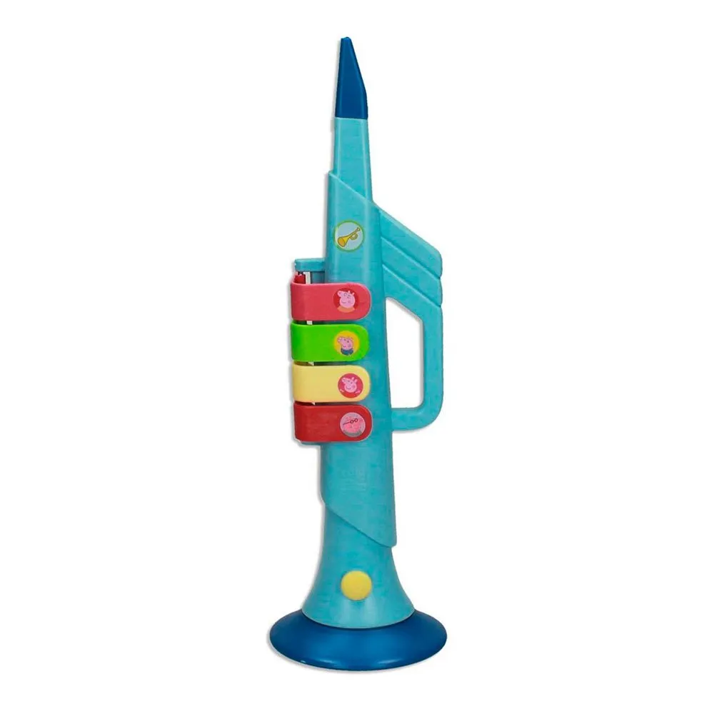 Reig musicales Trumpet 4 Notes In Case Pocoyo Multicolor | Kidinn