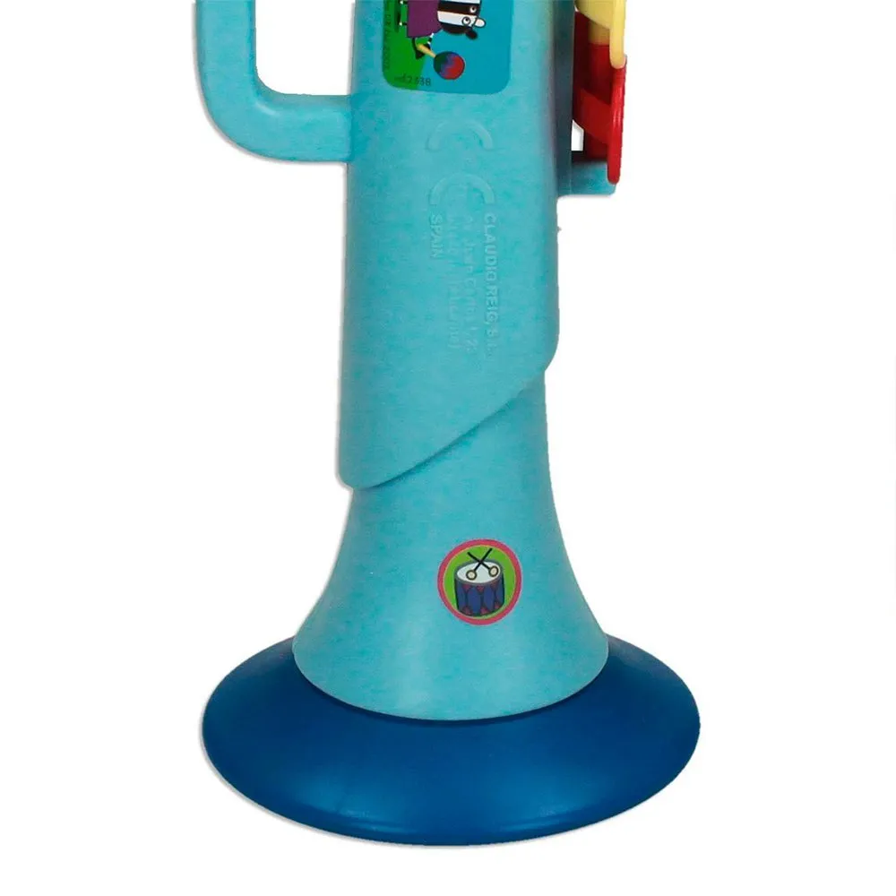Reig musicales Trumpet 4 Notes In Case Pocoyo Multicolor | Kidinn