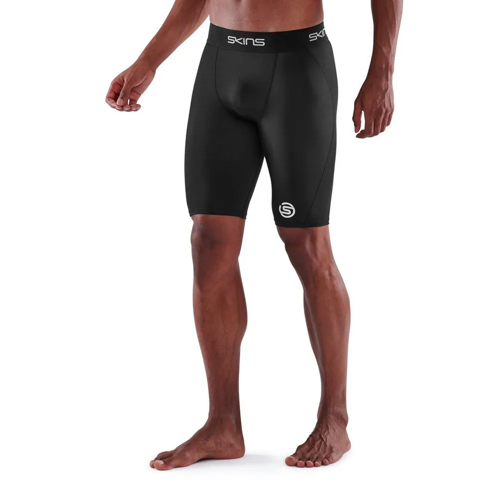 Skins Series-1 Compression Shorts Black | Runnerinn