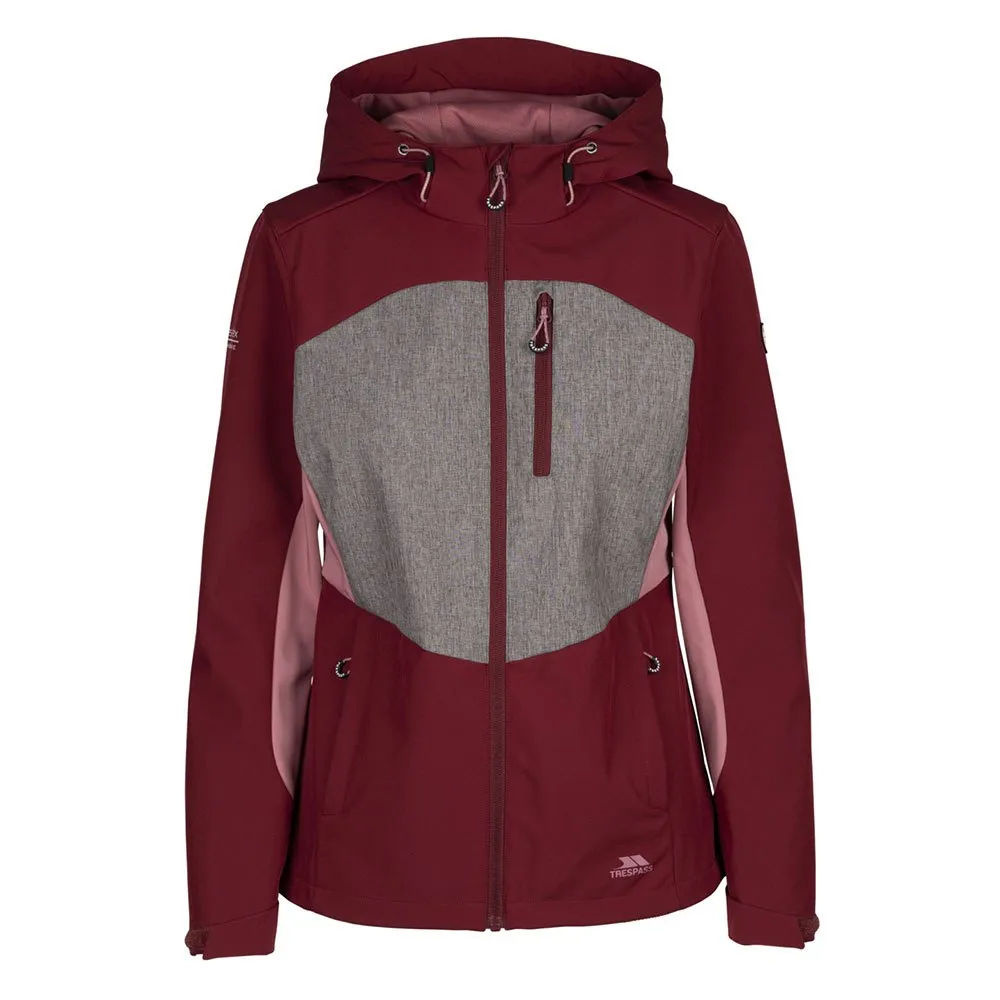 Trespass Eckwood softshell jacket Red | Trekkinn