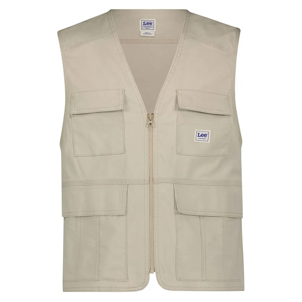Lee Utility vest Beige | Dressinn