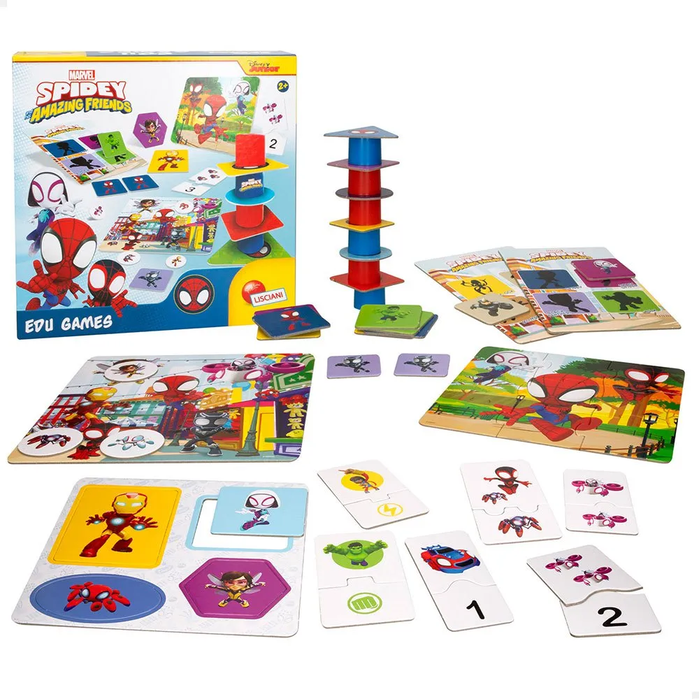 K3yriders Spidey And Its 10 In 1 Board Game | Kidinn
