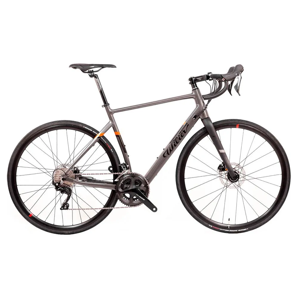Wilier Triestina Hybrid GRX812 2023 gravel electric bike, Silver | Bikeinn