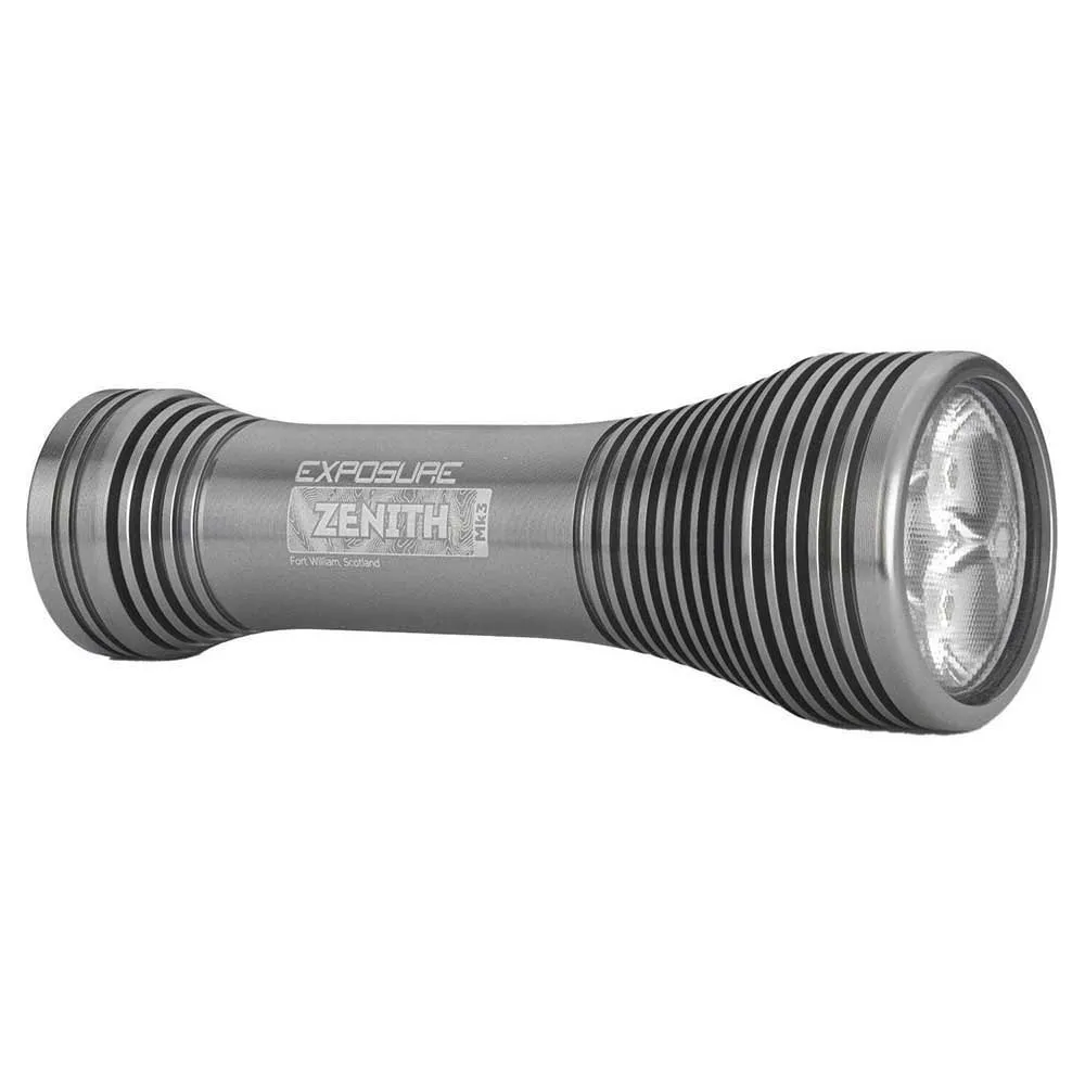 Exposure lights Zenith MK3 front light, Silver | Bikeinn