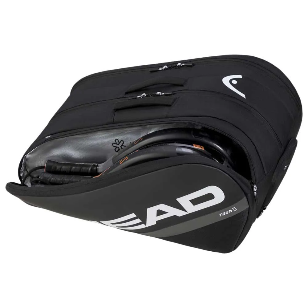 Head Tour Padel Racket Bag Black | Smashinn