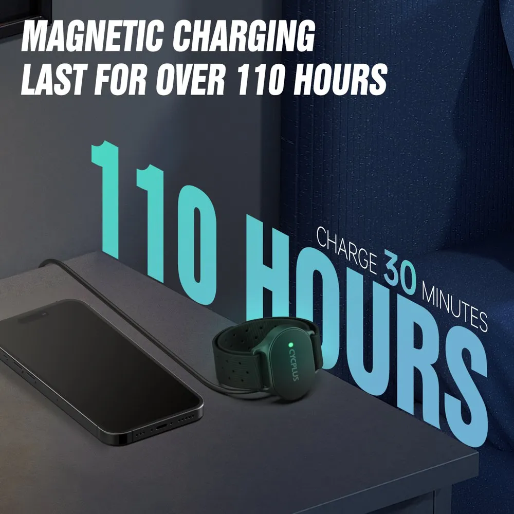 Cycplus H1 Heart Rate Sensor, Black | Bikeinn