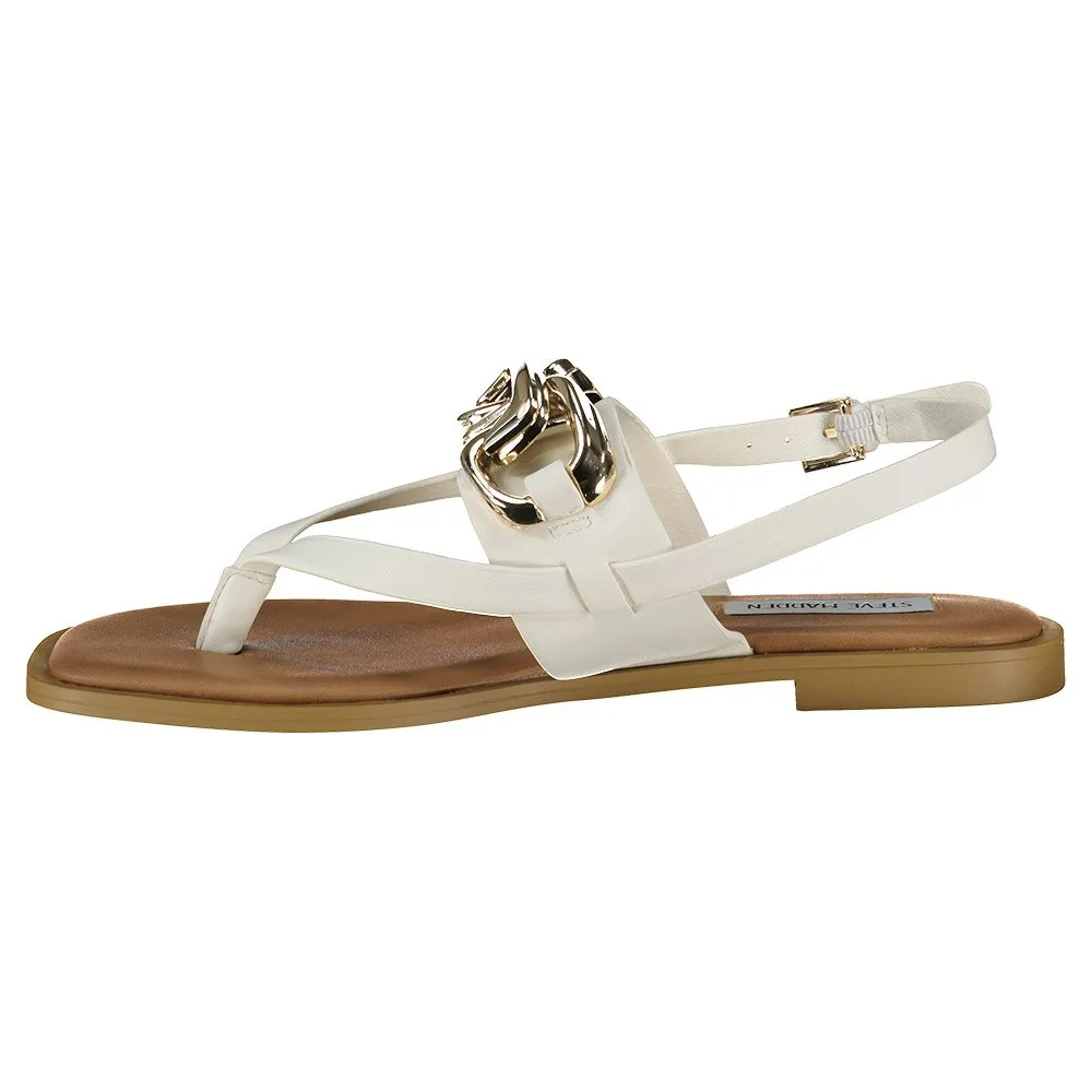 Steve madden Genie sandals White | Dressinn