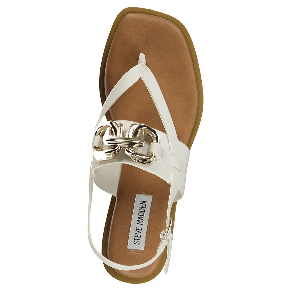 Steve madden Genie sandals White | Dressinn