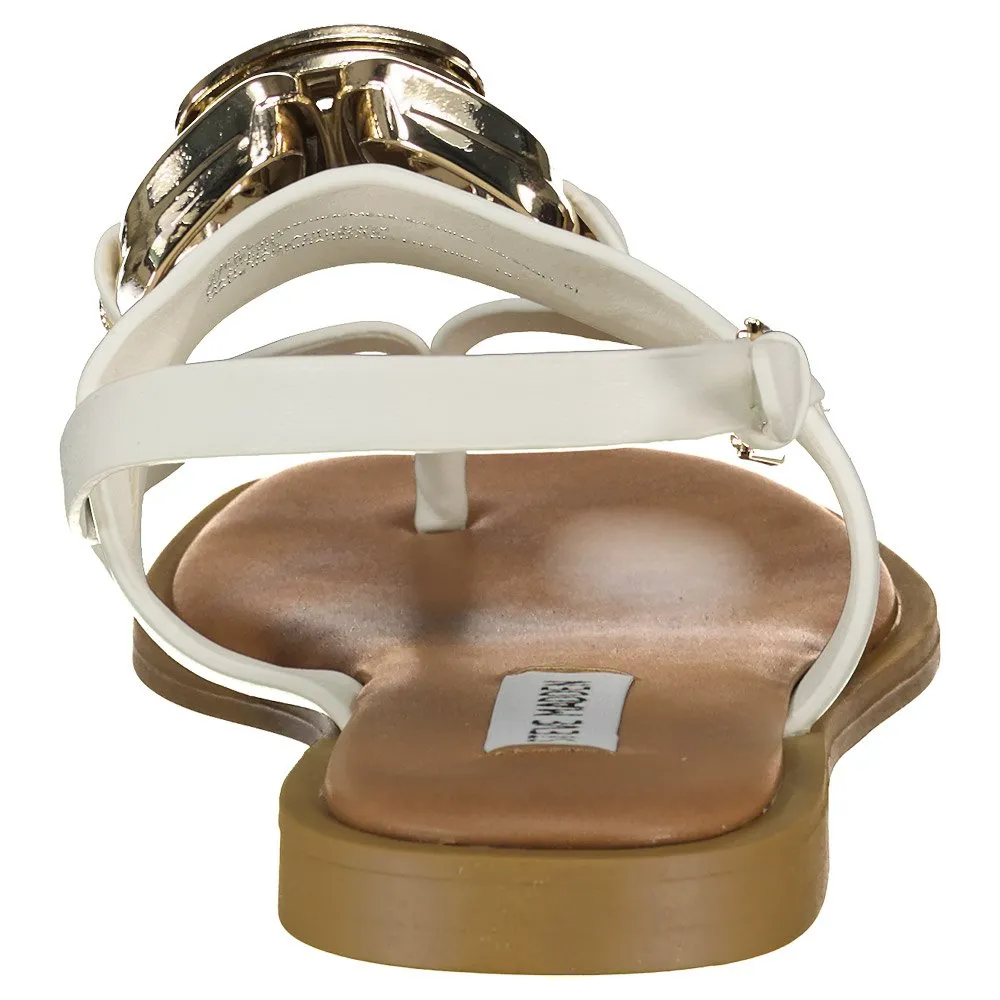 Steve madden Genie sandals White | Dressinn