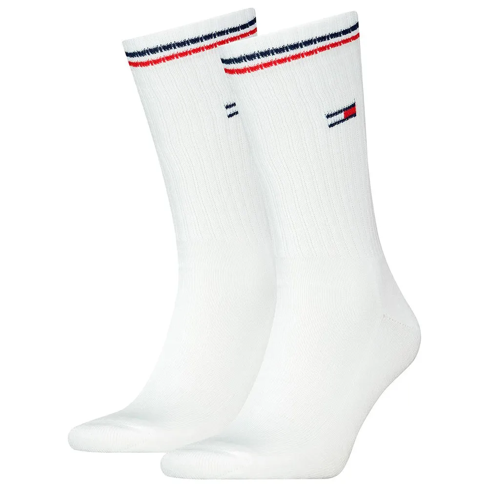 Tommy hilfiger Iconic crew socks 2 pairs White | Dressinn