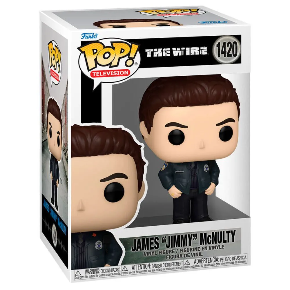 Funko POP The Wire James Jimmy McNulty Negro | Kidinn