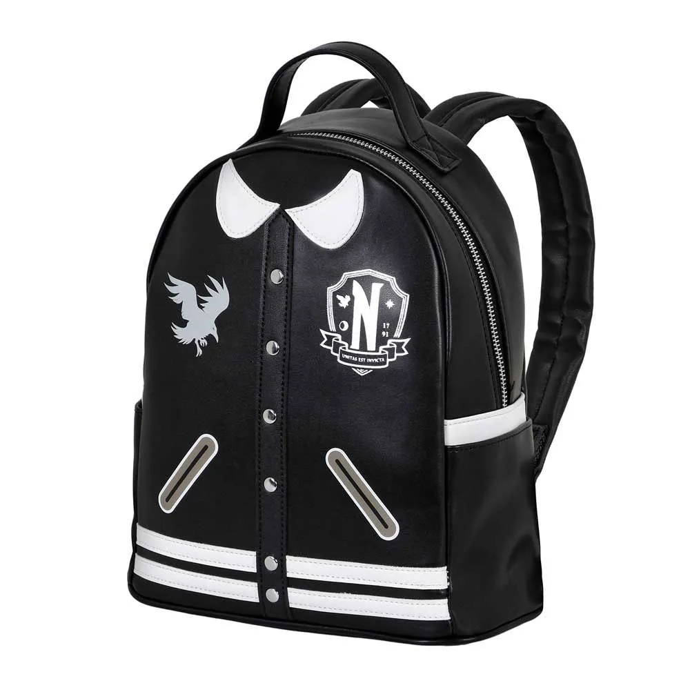 Karactermania Varsity Wednesday backpack Black | Dressinn