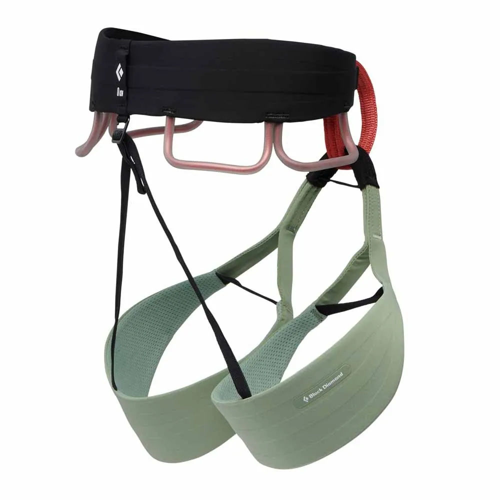 Black diamond Solution Harness Green | Trekkinn