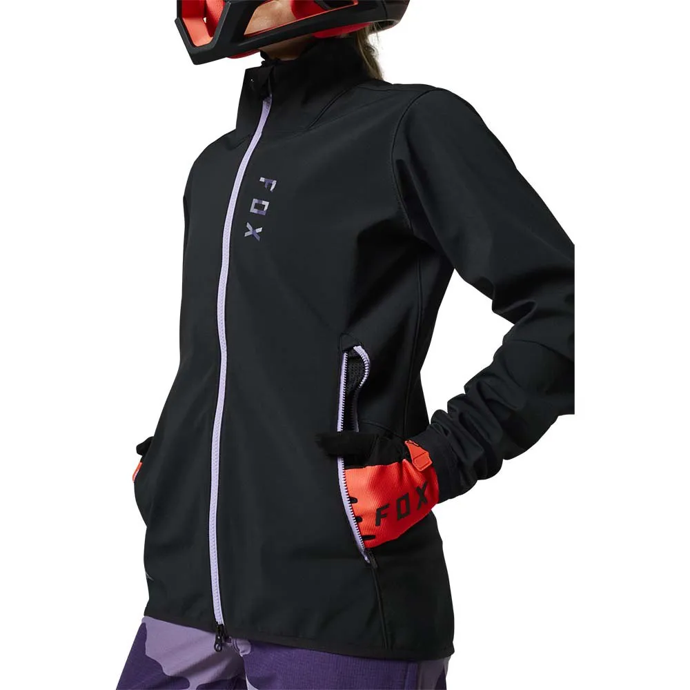 Fox racing Ranger Fire Soft Shell jacket, Black | Bikeinn