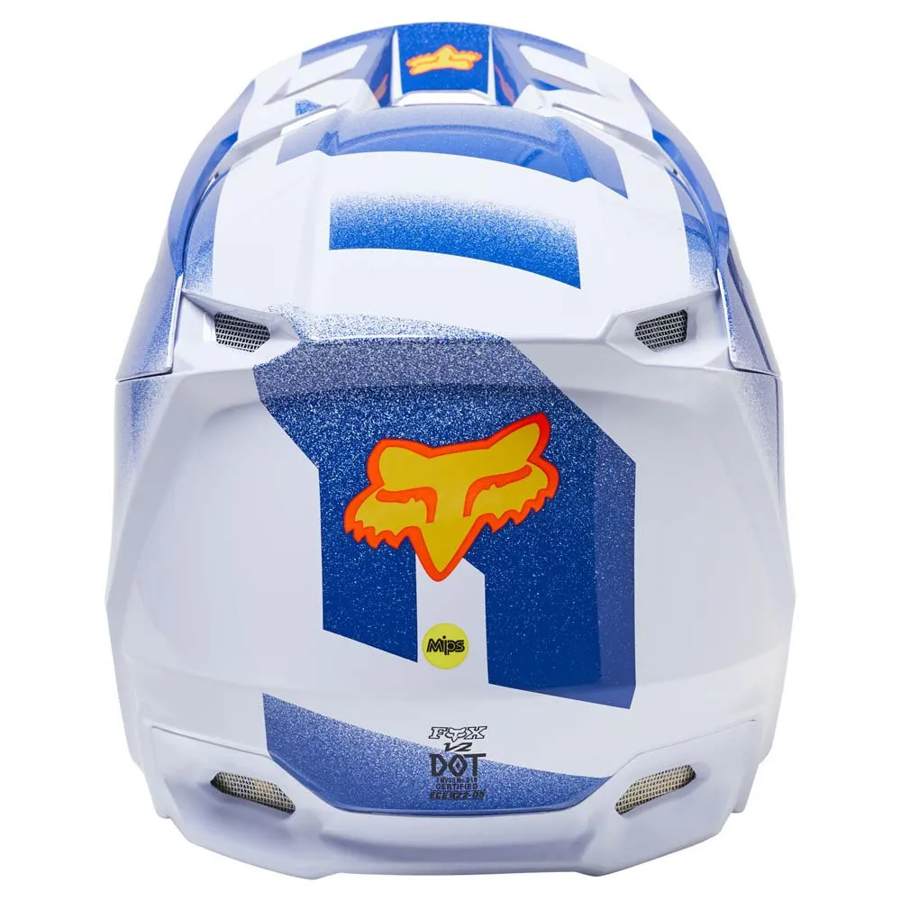 Fox racing mx V2 Rkane off-road helmet Multicolor | Motardinn