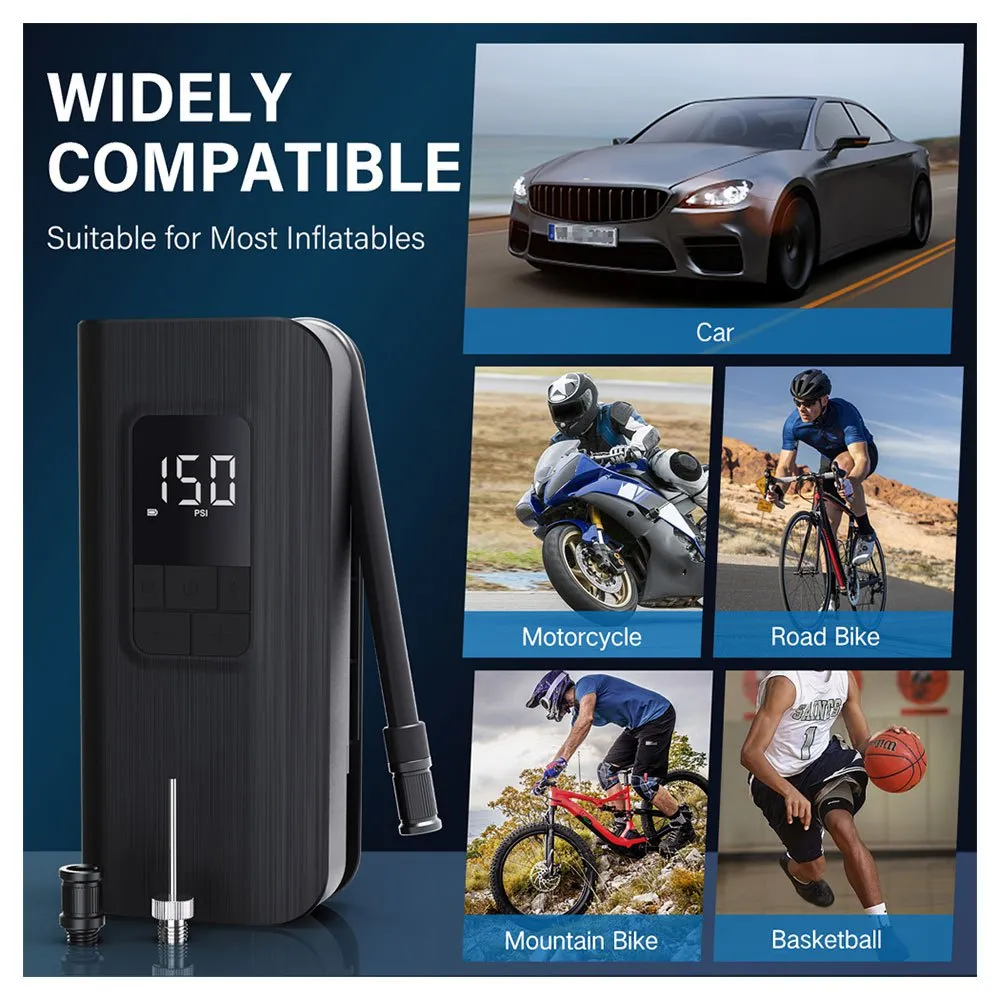 Cycplus A12 Mini compressor | Bikeinn