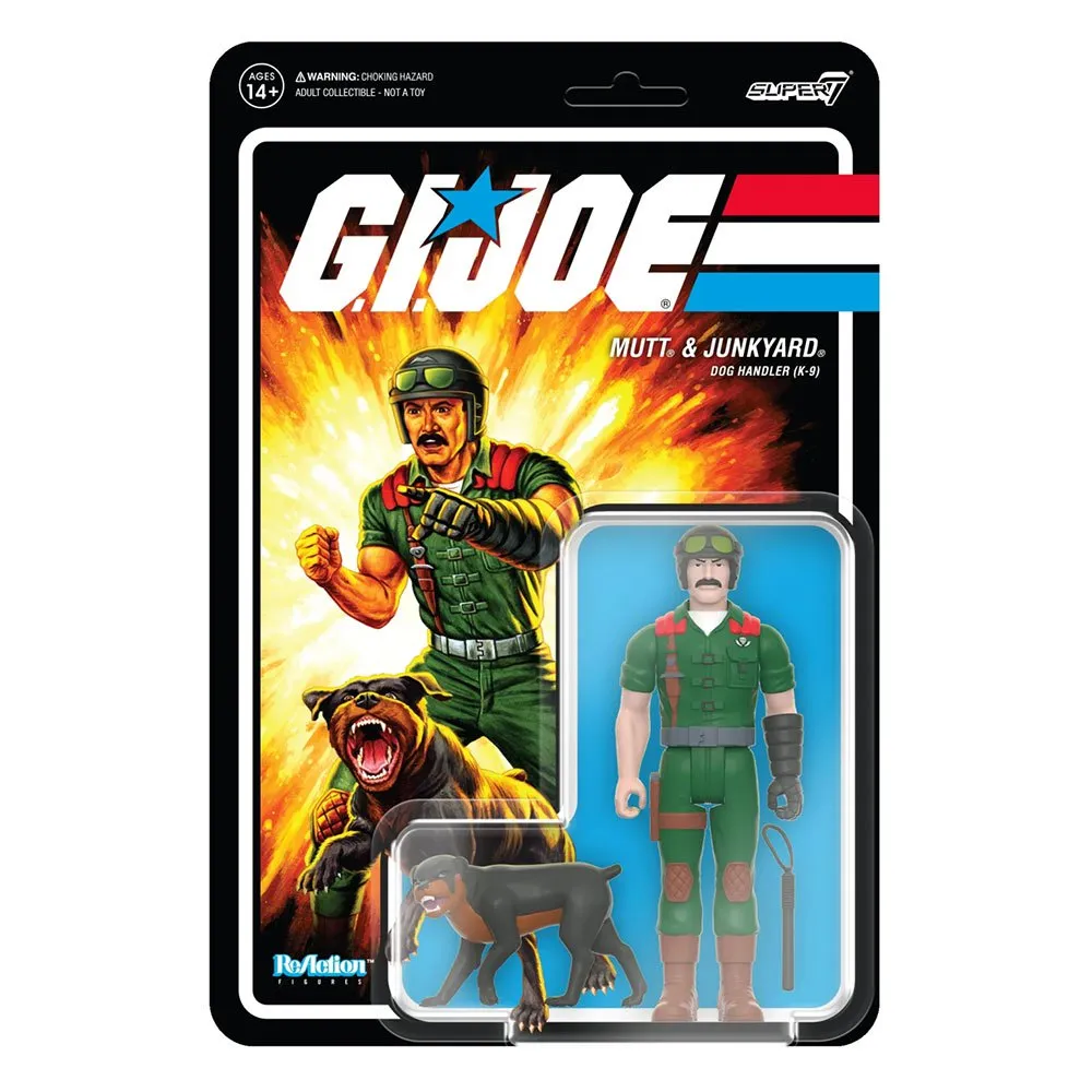 Super 7 2 Gi Joe Mutt And Junkyard Set Figures Green | Techinn