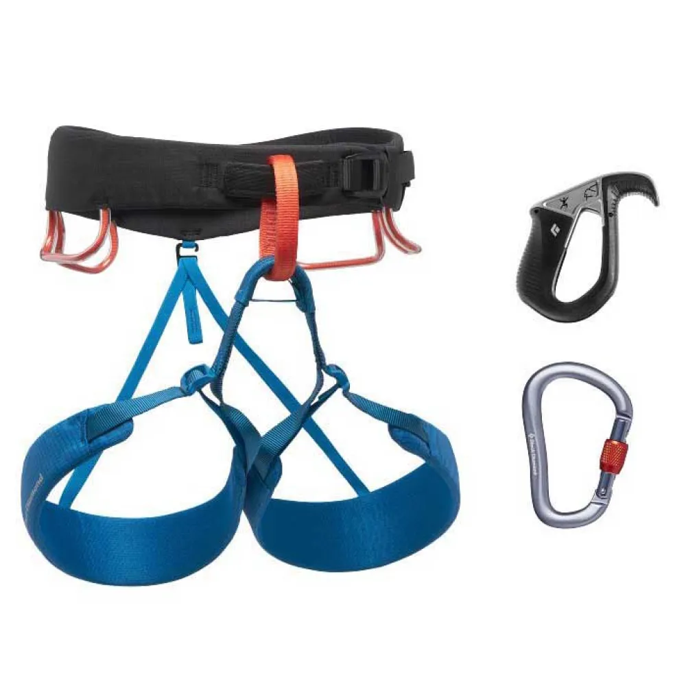 Black diamond Momentum Pilot pack harness Blue | Trekkinn